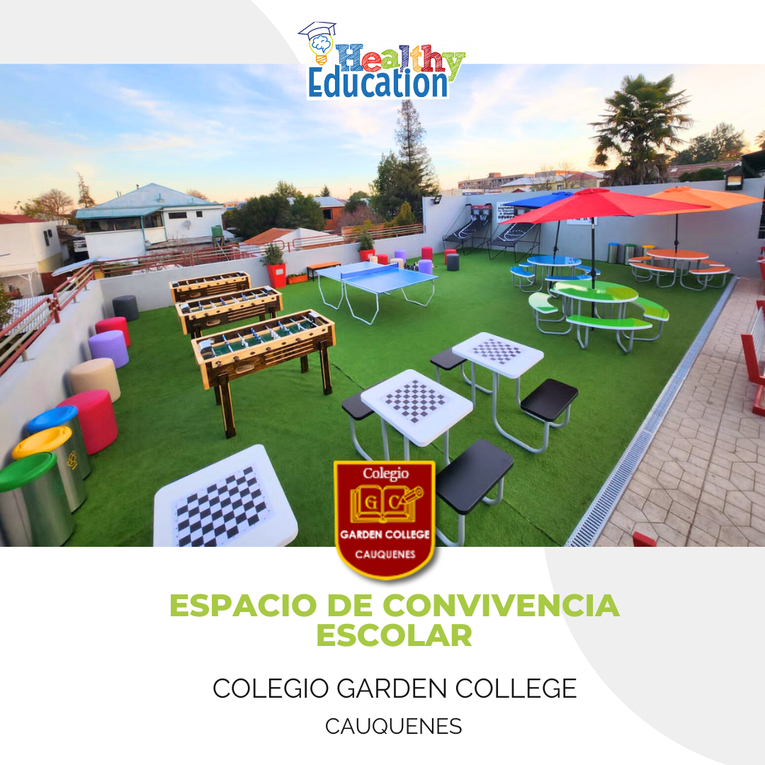 Espacios de Convivencia Escolar - Colegio Garden College - Healthy ...